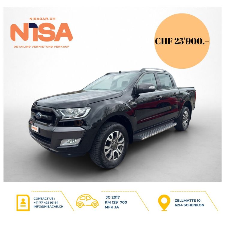 FORD Ranger Wildtrak 3.2 TDCi 4x4 A (Gebraucht) in Schenkon ...
