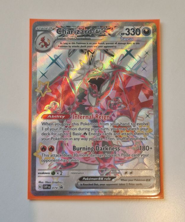 Carte Pokémon Charizard EX 074 Promo | Kaufen auf Ricardo