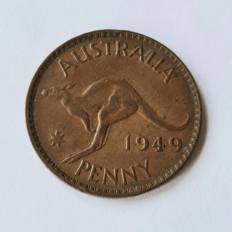 1949 Australia Penny Bronze 30mm | Kaufen auf Ricardo