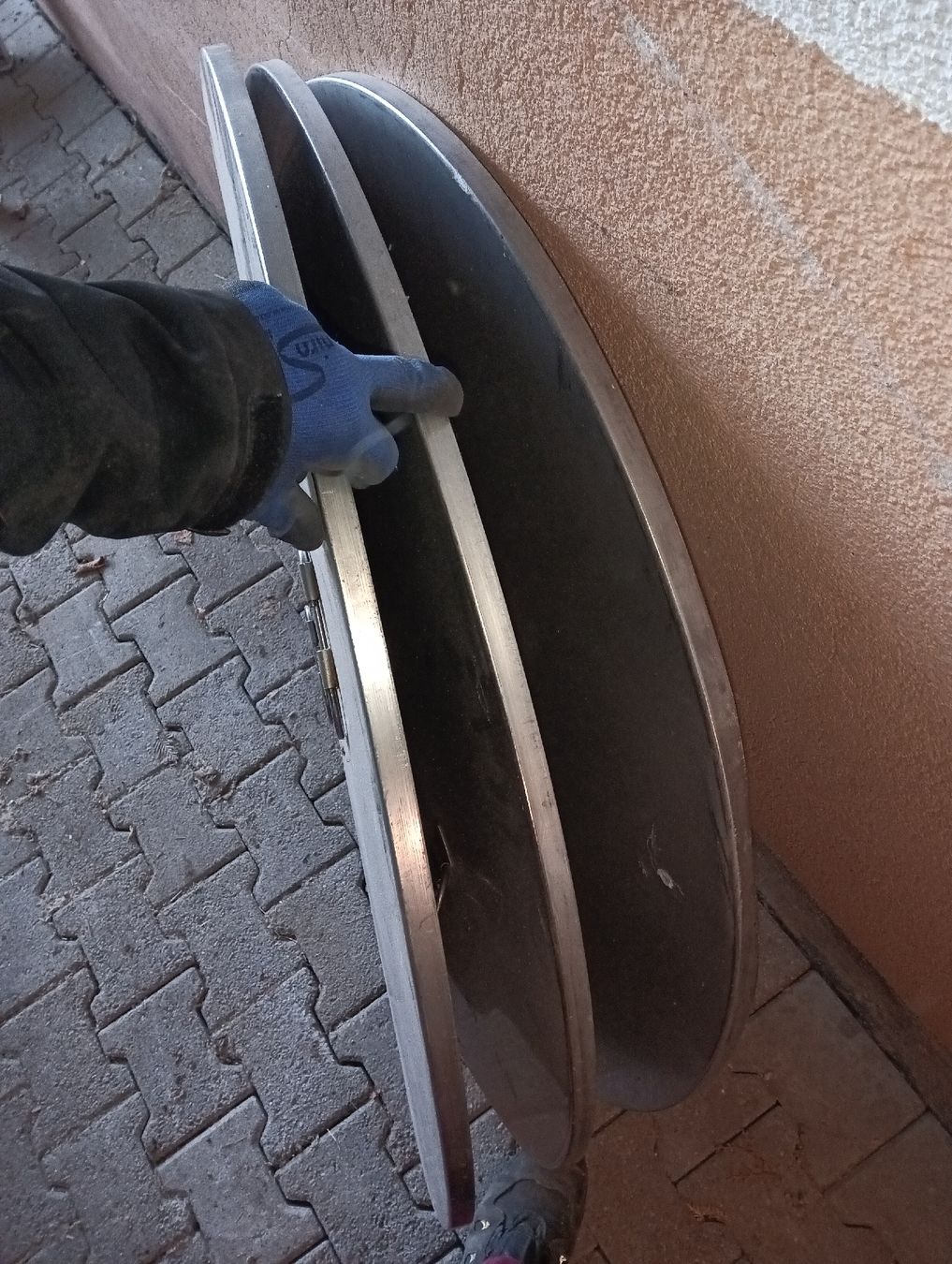 Grand récipient cuve industriel en acier inoxydable pièces (Gebraucht ...