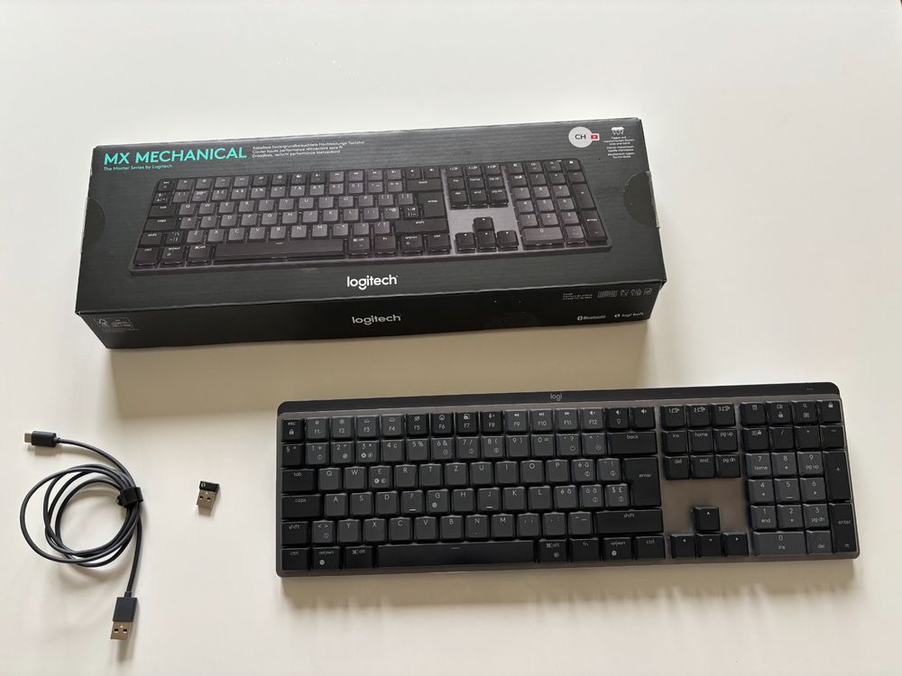 Logitech MX Mechanical (Swiss Layout) – Präzision und Komfor (Gebraucht ...