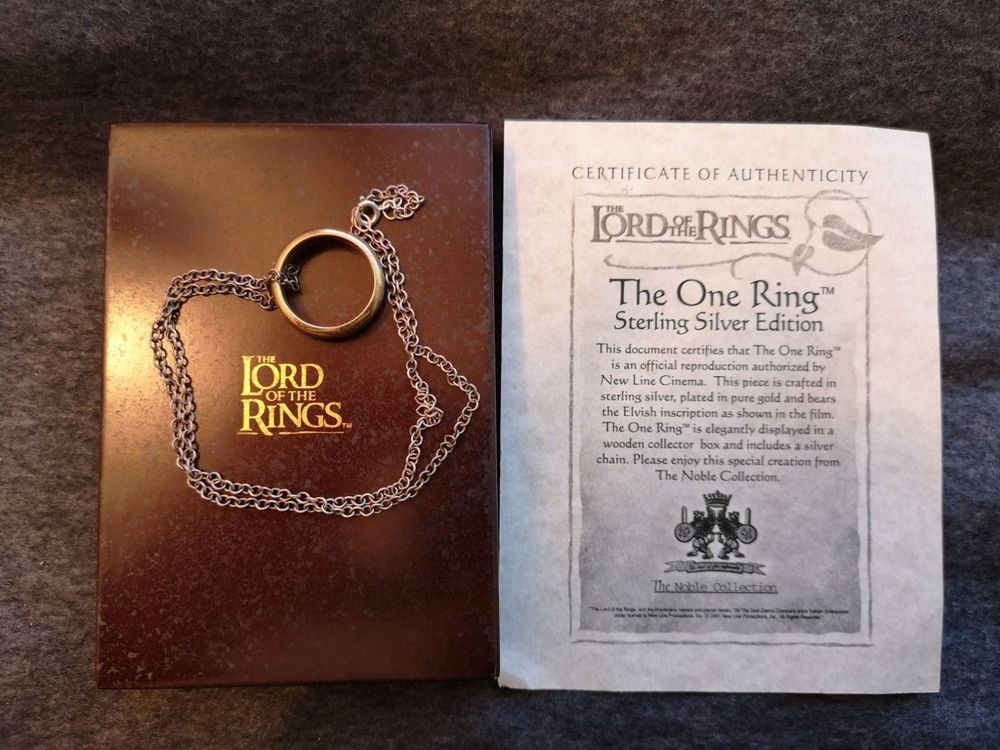 The One Ring Sterling Silver | Kaufen auf Ricardo