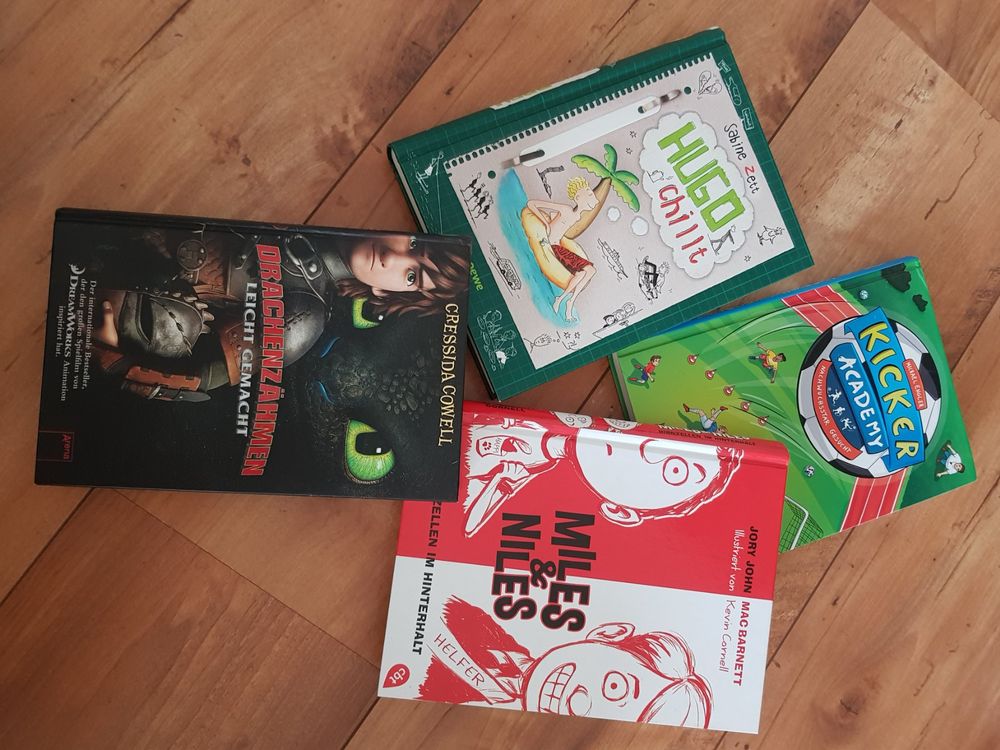 4 coole Bücher für Jungs | Kaufen auf Ricardo