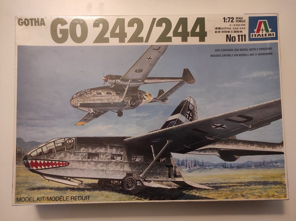 Gotha GO 242/244 der deutschen Luftwaffe von Italeri 1/72 (Neu und ...