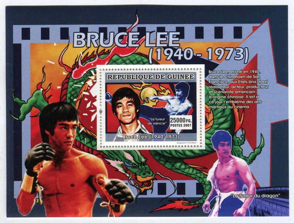 Block "Bruce Lee". Guinea | Kaufen auf Ricardo