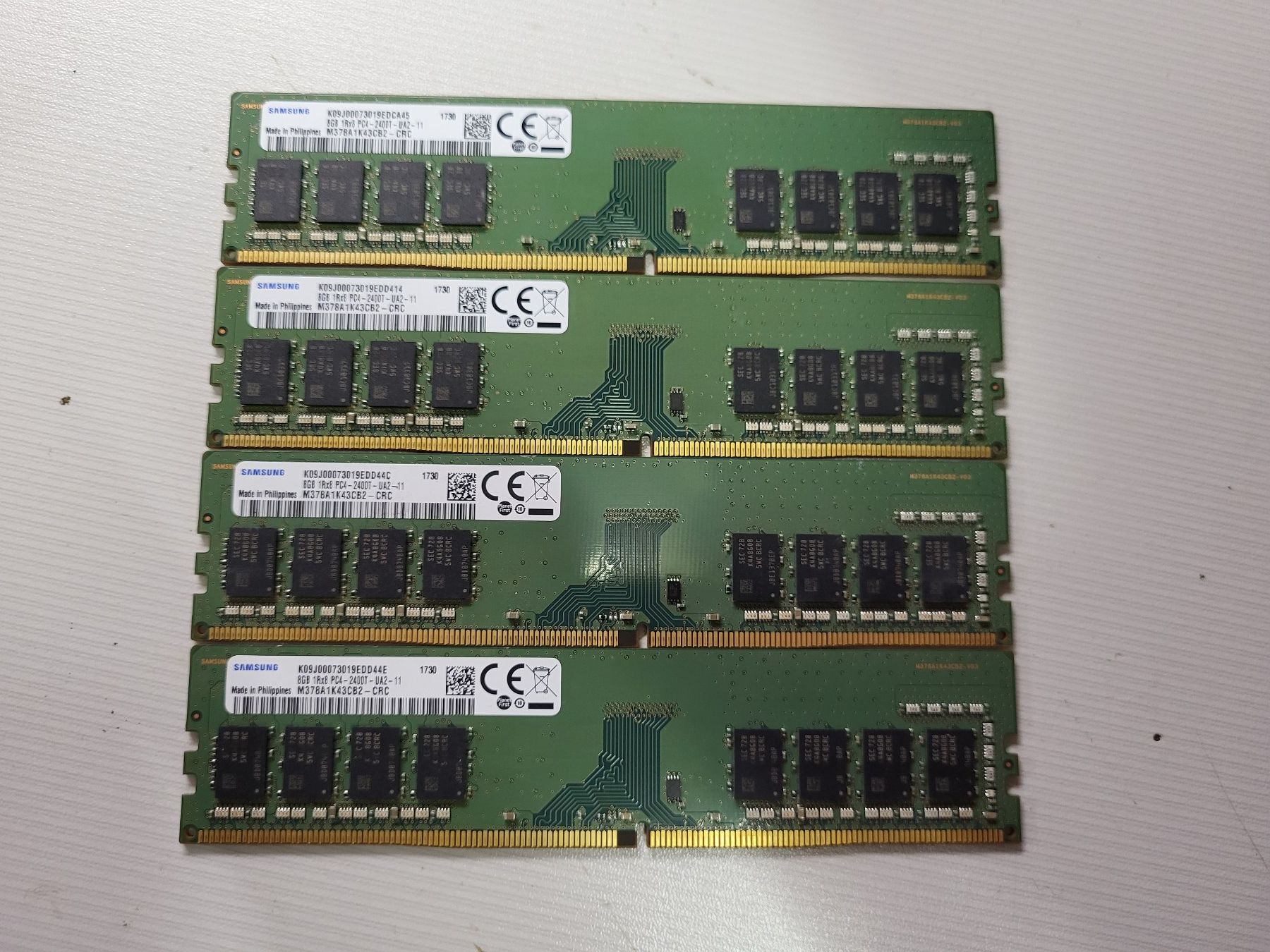 Samsung 32GB (4x8GB) 2400MHZ DDR4 Ram (Gebraucht) in Unterengstringen ...