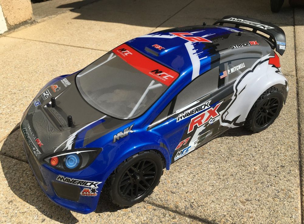 Maverick Strada RX 1/10 4WD Brushed Electric Rally Car RC (Neuf avec ...