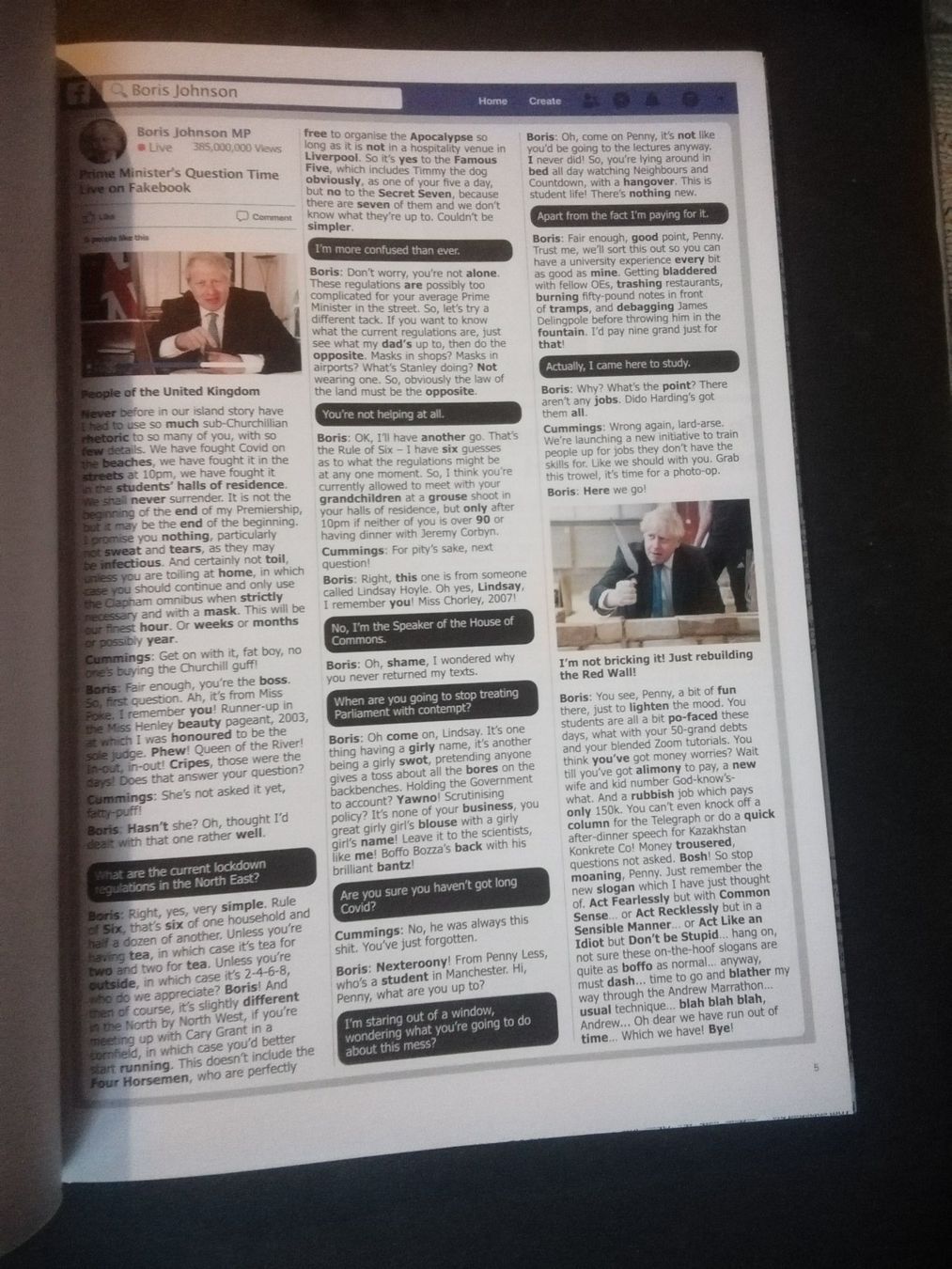 Private Eye Annual 2021 - Magazine satirique anglais! (D'occasion) à ...