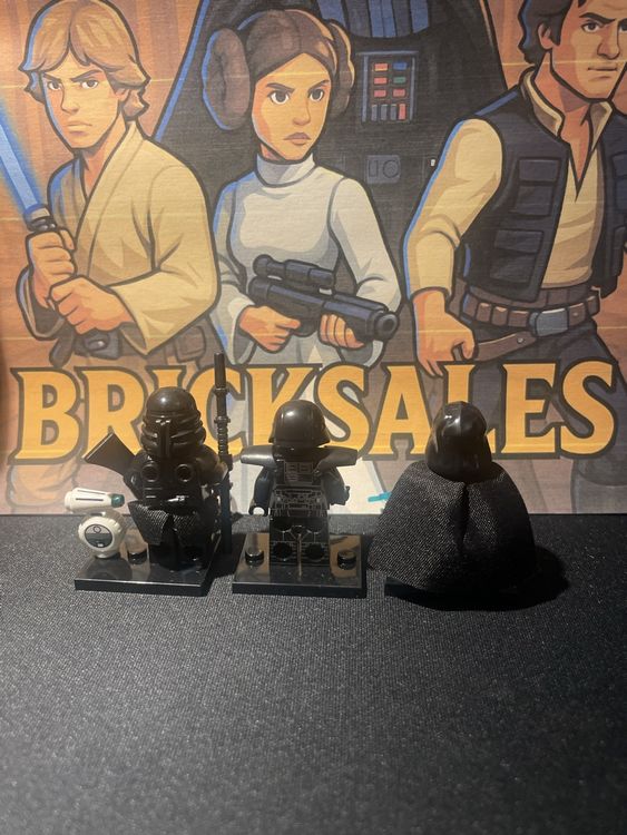 Star Wars Figur Palpatine Dark + Purge Trooper Lego-Komp. (Neu (gemäss ...