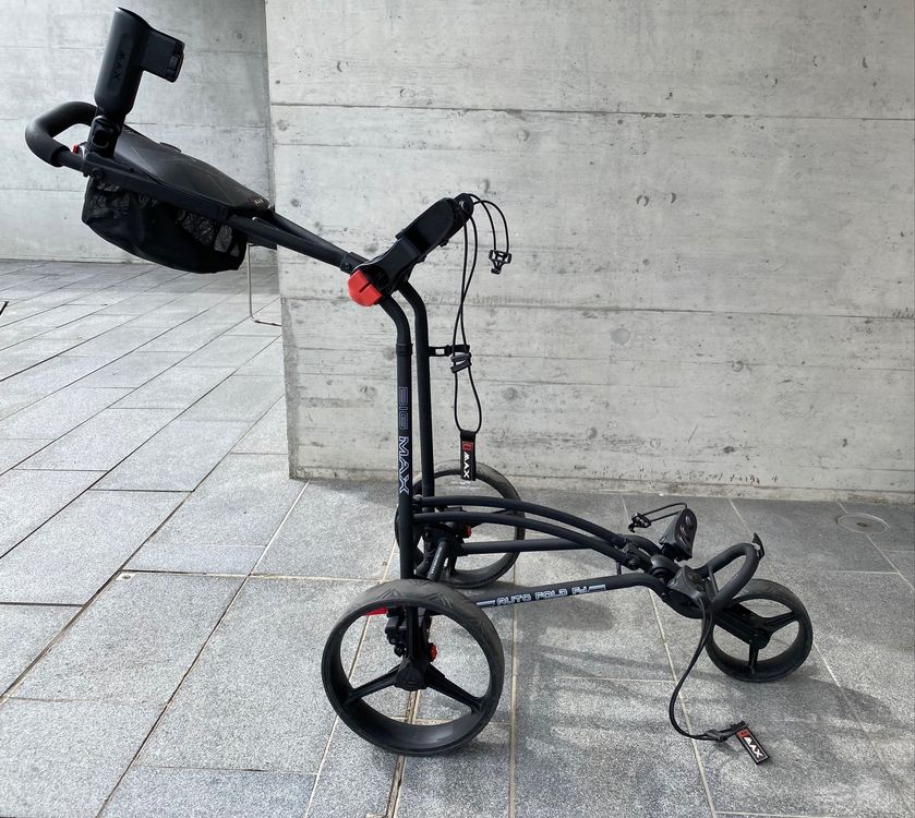 Golftrolley Big Max Auto Fold Schwarz (Gebraucht) in Aristau für CHF ...