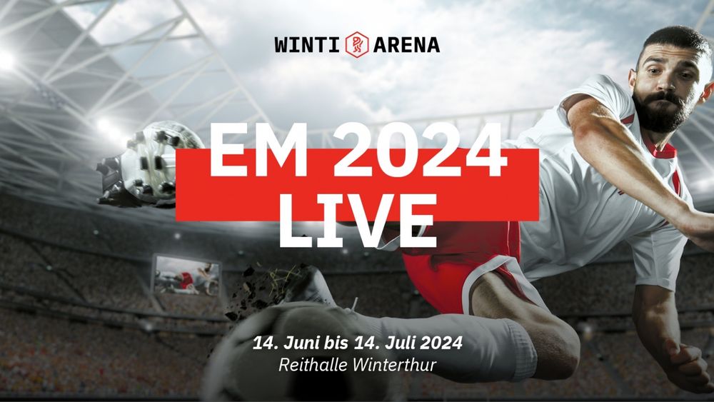Winti Arena Achtelfinal 29.06 Schweiz- Italien EM Euro 2024 | Kaufen ...