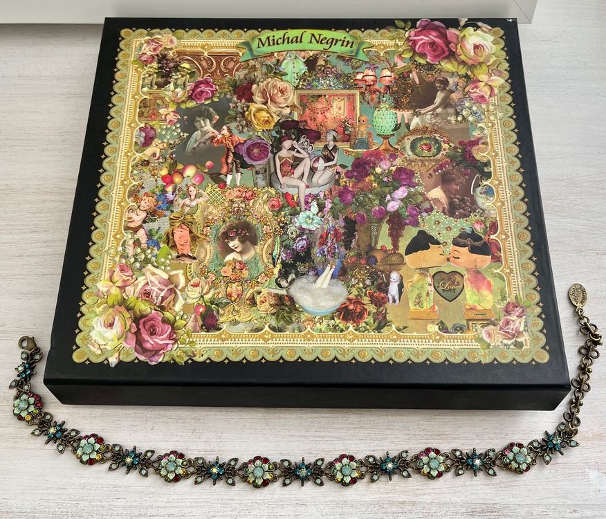 Michael Negrin Kette, Halsband, Blumen | Kaufen auf Ricardo
