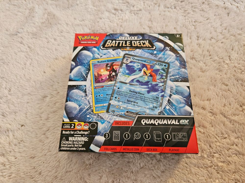 Pokémon TCG - Quaquaval ex Deluxe Battle Deck EN | Kaufen auf Ricardo