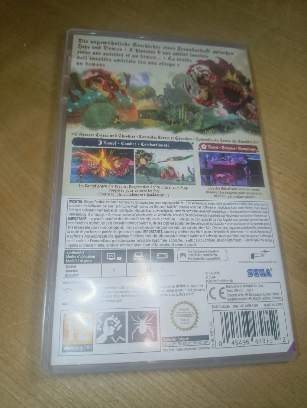 Bayonetta Cereza and the Lost Demon - Switch Spiel Top! (Gebraucht) in ...