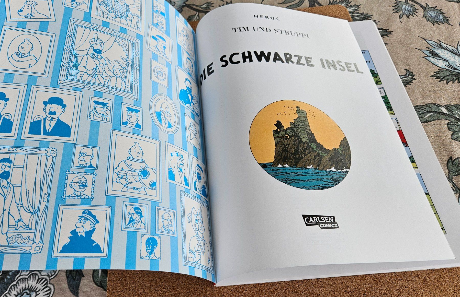 Herge': Tim und Stuppi - die schwarze Insel -- wie neu (Neu (gemäss ...