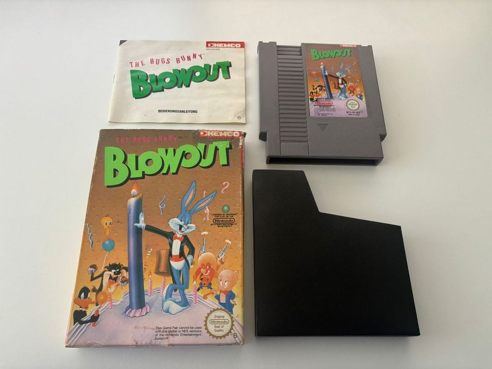 The Bugs Bunny Blowout in OVP (Nintendo Nes) (Gebraucht) in Herisau für ...