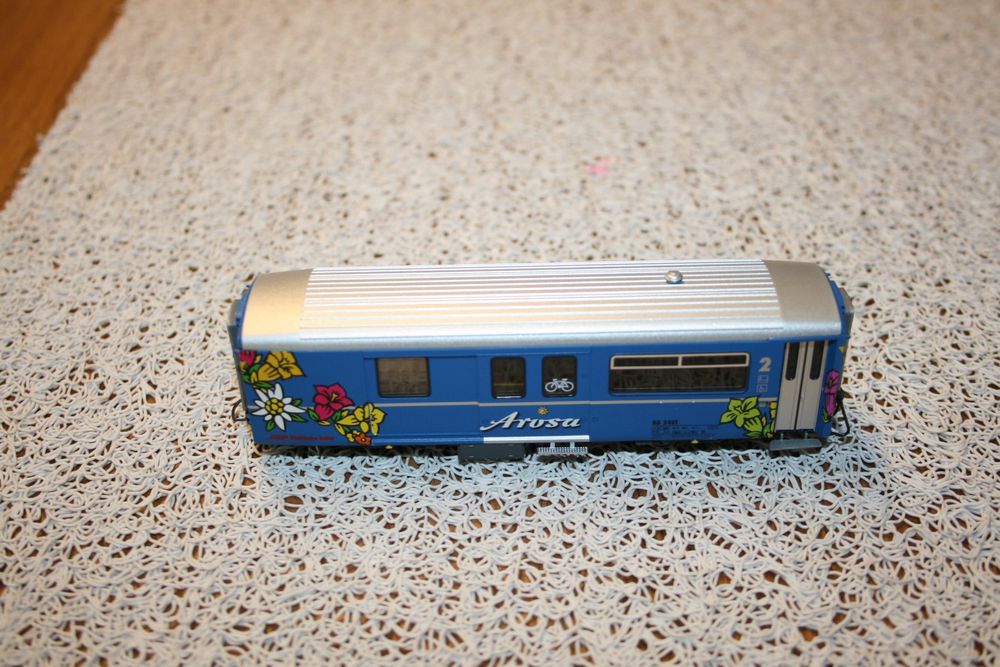 Bemo 3248 141 RhB BD 2481 Arosa express blau (Gebraucht) in Bavois für ...