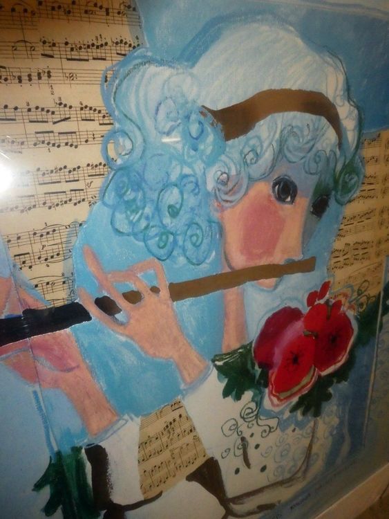 ROSINA WACHTMEISTER 1995 EINGERAHMT-GLAS 85 x 70.2 cm. (Gebraucht) in Spreitenbach für CHF 19 ...