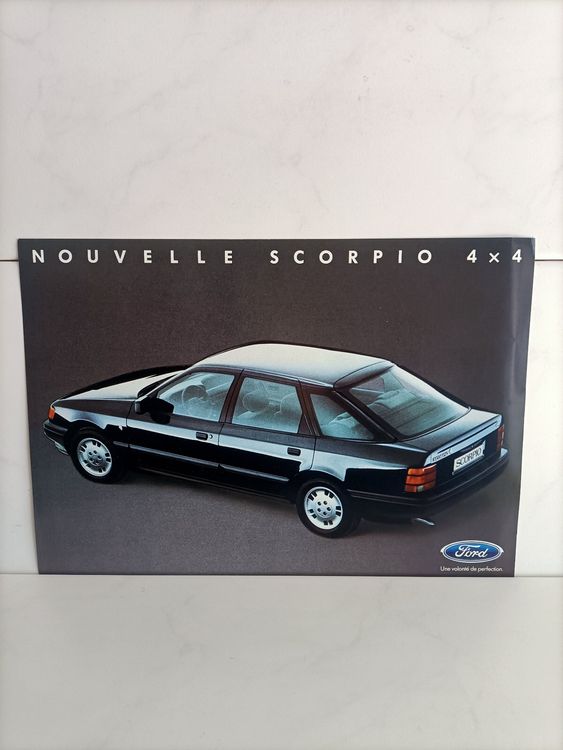 Brochure Ford Scorpio 1986 4x4 (France) (Gebraucht) in crans montana für CHF 3 – mit Lieferung ...