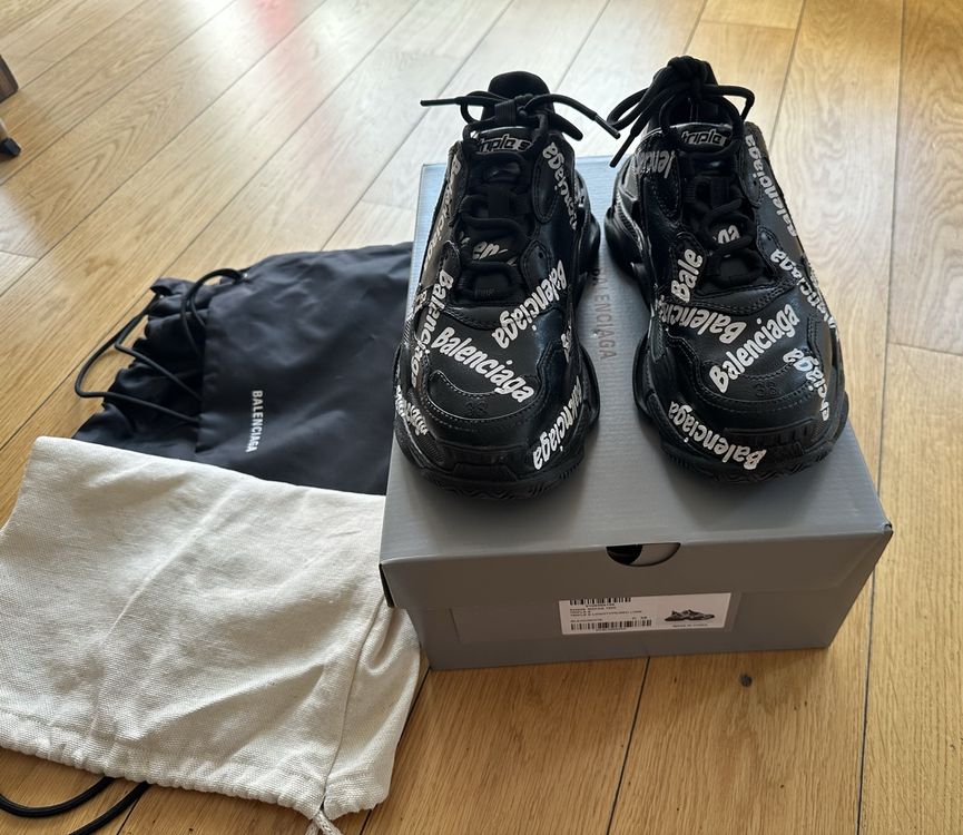 Balenciaga Triple S logo sneakers 38 size (Neu (gemäss Beschreibung ...