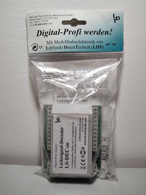 LDT Lichtsignal-Decoder für Lichtsignale für DB (Neu und originalverpackt) in Bachenbülach für ...