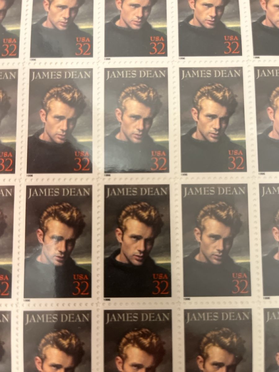 James Dean Briefmarken, Legenden aus Hollywood, Top Zustand! (Neu ...