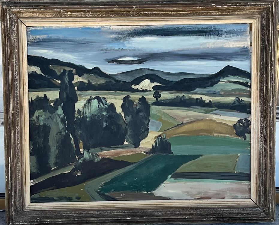 Max Herzog (1889-1962) Grosse Landschaft Gemälde (Gebraucht) in Root für CHF 209 – nur Abholung ...
