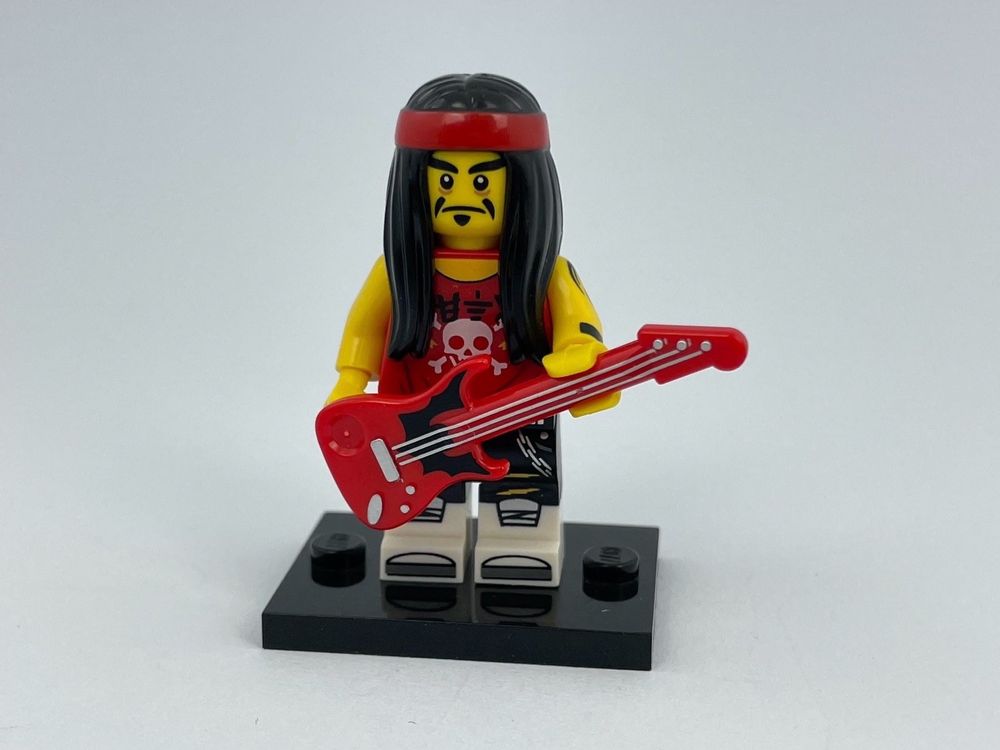 Lego 71019 Minifigur The LEGO Ninjago Movie Rocker + Gitarre (Gebraucht ...