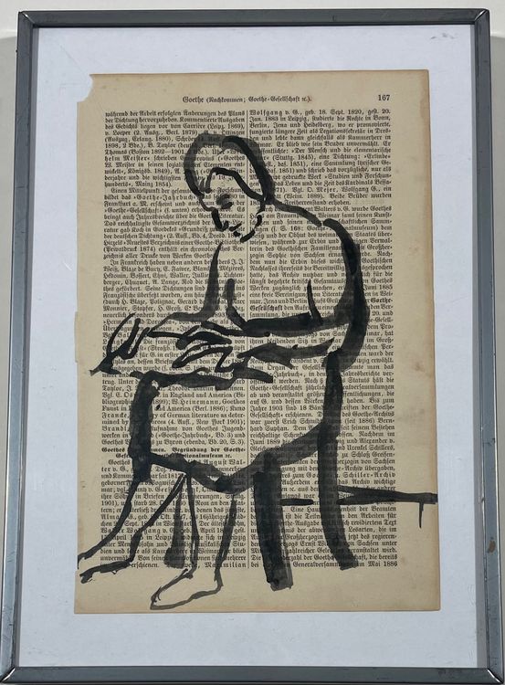 A. R. Penck (1939-2017) Mischtechnik (Gebraucht) in Root für CHF 140 – mit Lieferung auf Ricardo ...