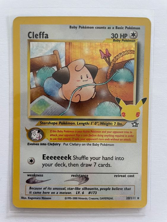 Pokémon Celebrations Cleffa | Kaufen auf Ricardo