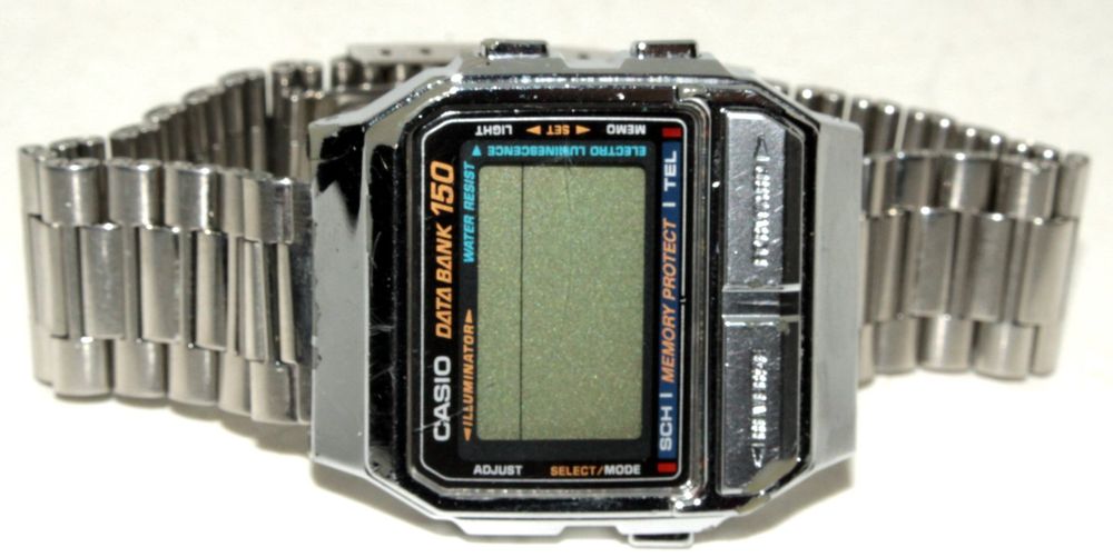 UHR VINTAGE CASIO DATA BANK 150 (Gebraucht) in für CHF 24 – mit ...