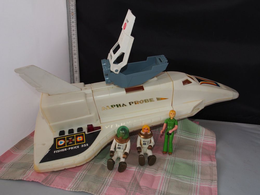 A.30 Fisher-price fusée de 1979 alpha probe 325 VINTAGE (Gebraucht) in ...