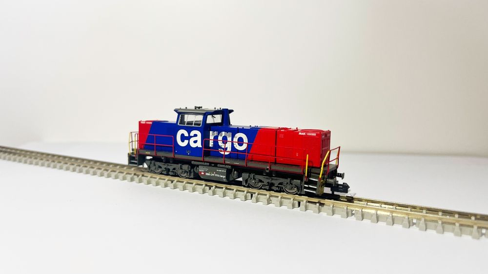 Minitrix 12183 SBB Cargo AM 824 N Analog OVP (Neu (gemäss Beschreibung ...