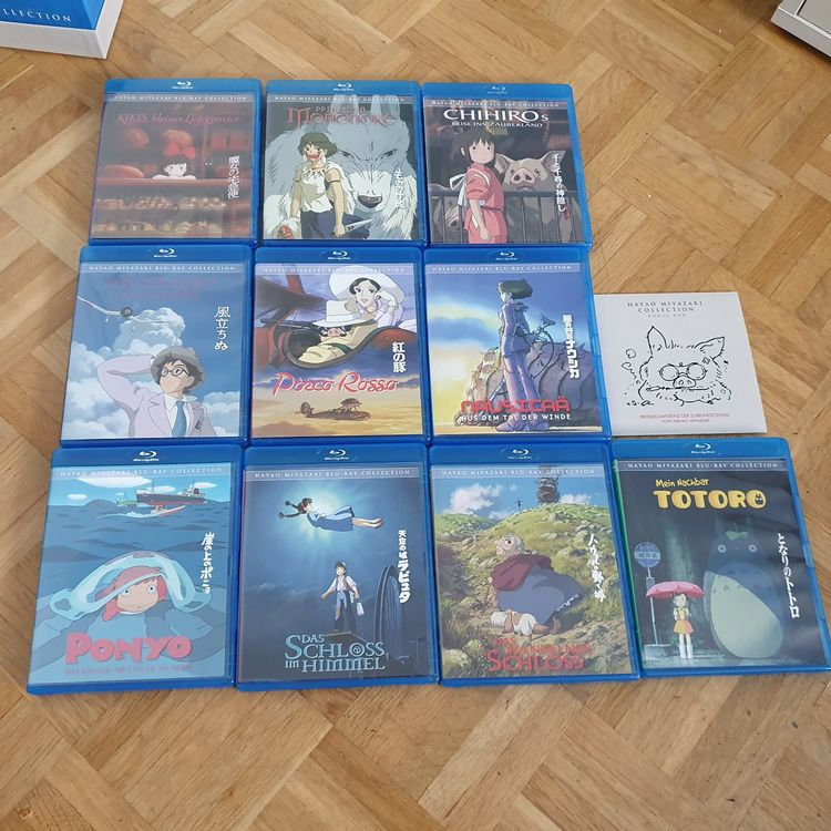 Hayao Miyazaki Collection Blue-Ray | Kaufen auf Ricardo