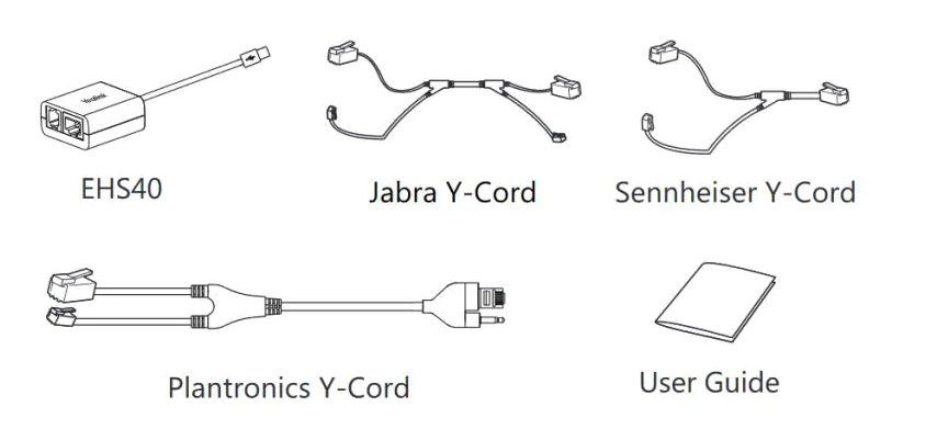 Yealink EHS Adapter EHS40 USB-A - RJ-9 (Neu und originalverpackt) in ...