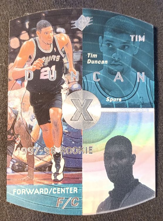 NBA RC - Tim Duncan - Rookie Card Die Cut 1997-98 Spx | Kaufen auf Ricardo
