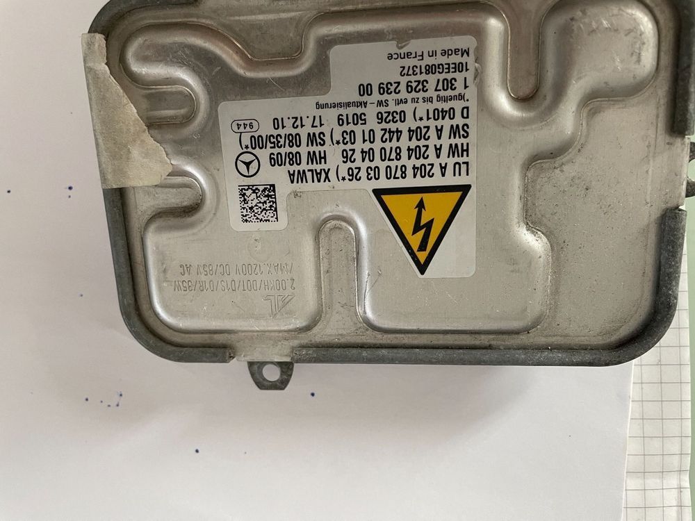 mercedes xenon steuergerät A2048700326 AL130732923901 (Gebraucht) in ...