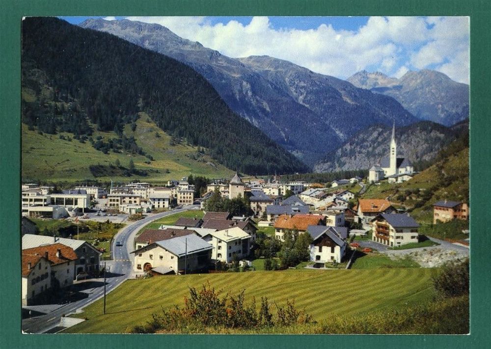 Zernez im Unter-Engadin, Eingang zum Schweizer Nationalpark (Gebraucht) in Sargans für CHF 1 ...