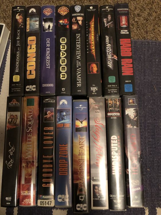 VHS filme top zustand (Gebraucht) in Herzogenbuchsee für CHF 15 – mit ...