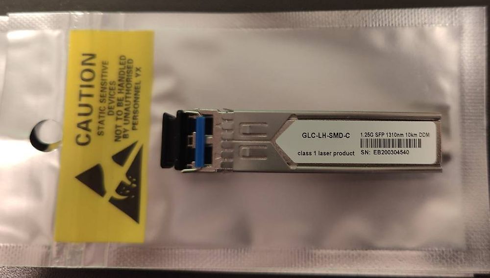 Cisco SFP-Modul 1.25GB 1310nm Duplex LC 10km (Gebraucht) in Jona für ...