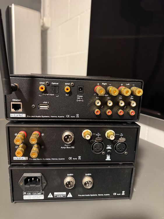 Pro-Ject Stream Box DSA / AMP Box RS / Power Box RS AMP (Gebraucht) in ...