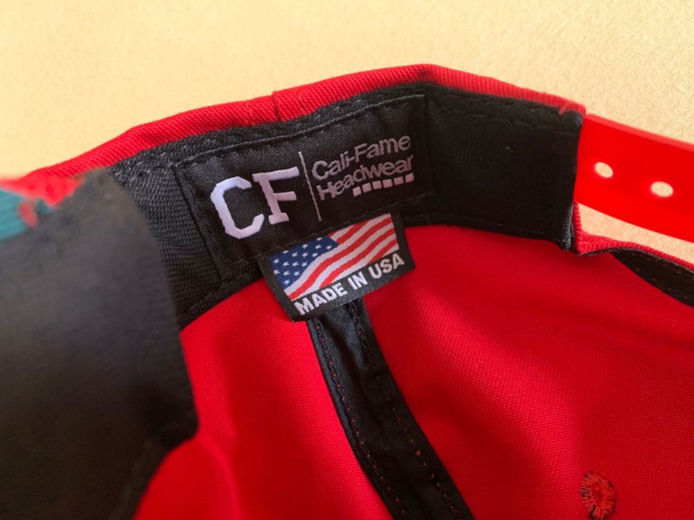 Original Donald Trump MAGA Mütze Kappe Cali Fame Rot USA (Neu (gemäss ...