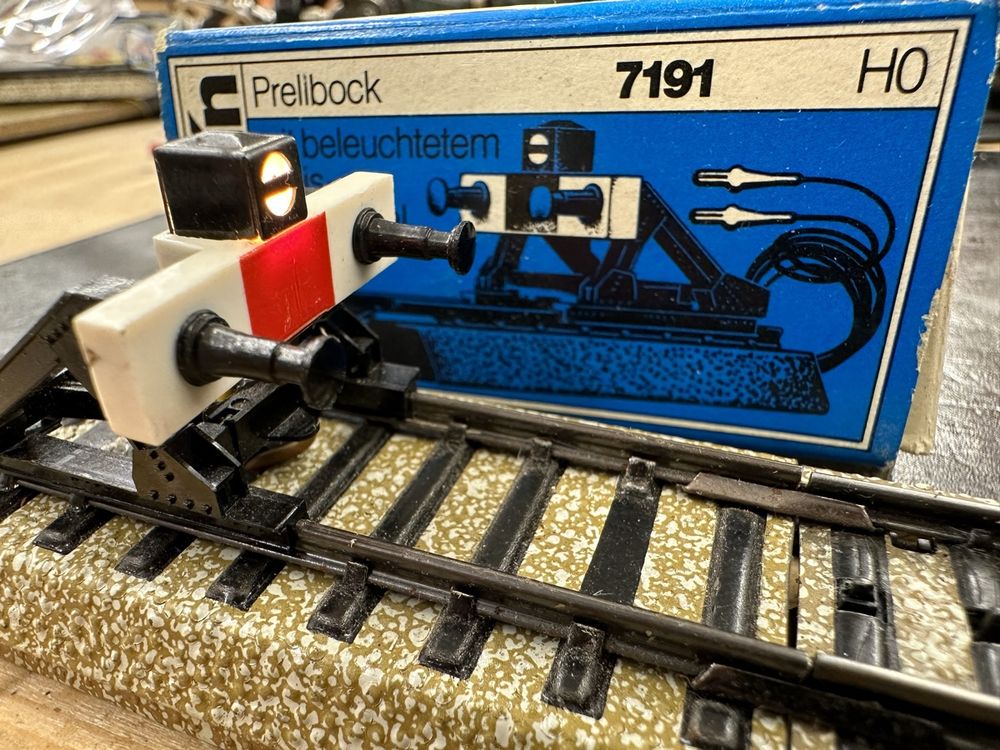 Märklin 7191 Prellbock mit Beleuchtung (Gebraucht) in Lupsingen für CHF ...