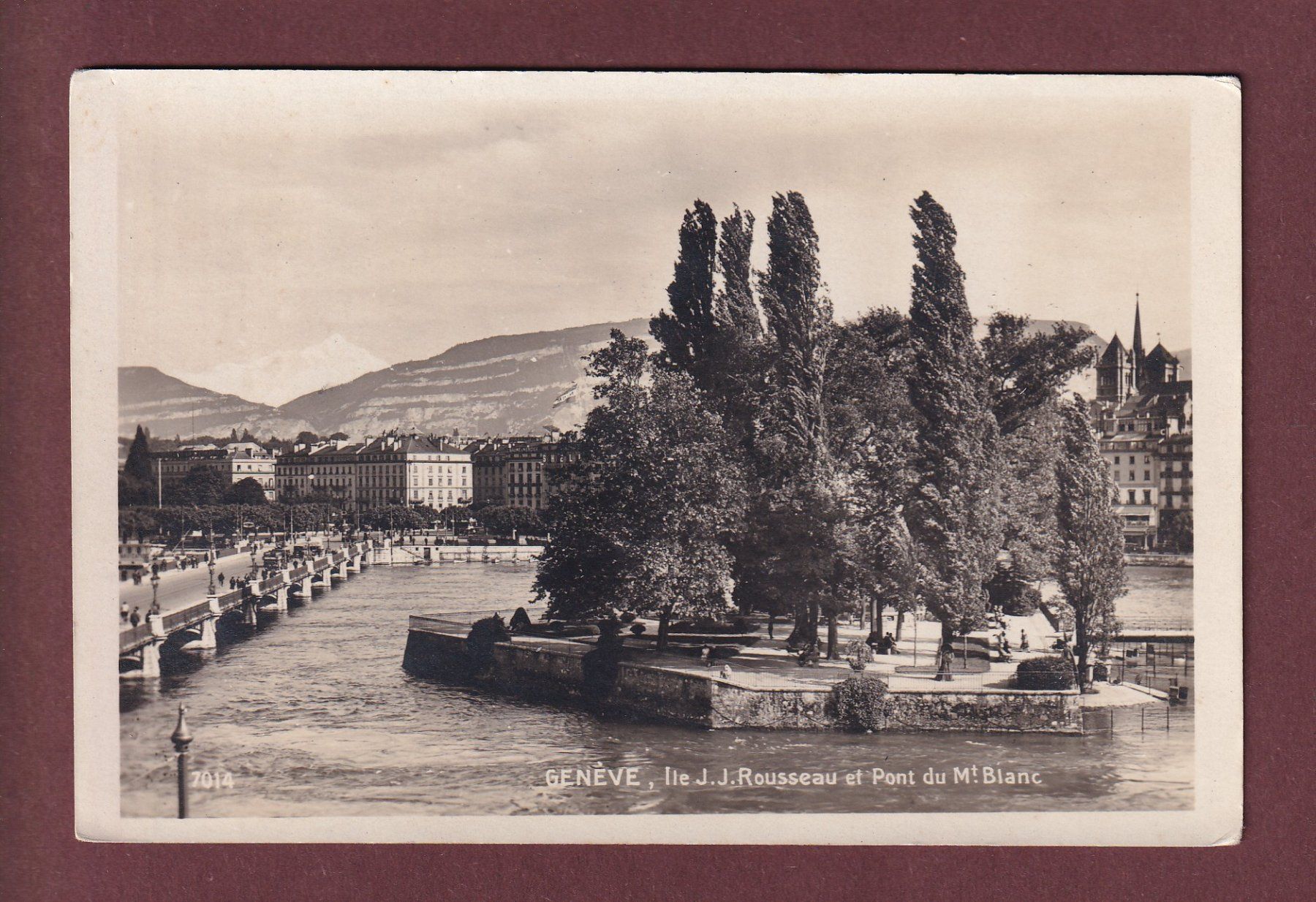 GENEVE - Île Rousseau - 1930 (D'occasion) à Pully pour CHF 5 – avec ...