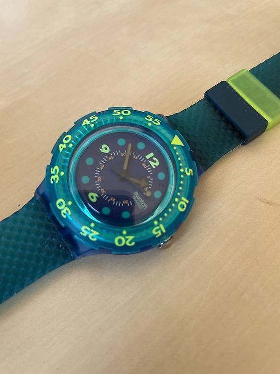 Vends montre Swatch Scuba Blue Moon (Gebraucht) in Lausanne für CHF 45 ...