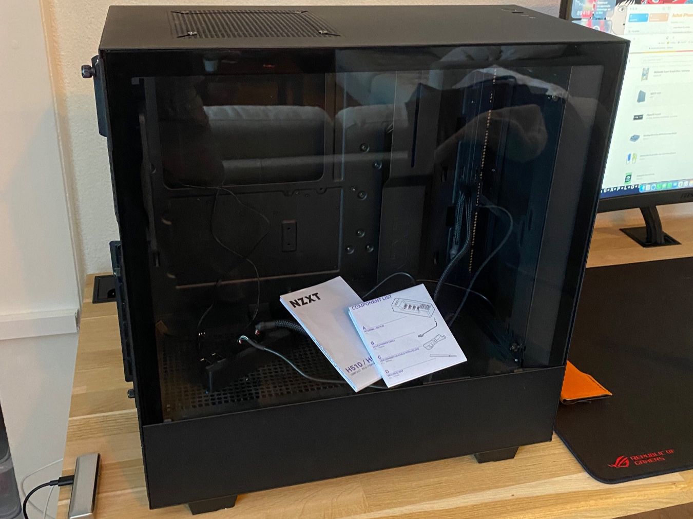 Boitier PC NZXT H510 avec hub usb interne (D'occasion) à Cernier pour ...