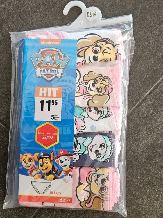 Unterhosen Girl Gr. 122/128 NEU Paw Patrol (Neu und originalverpackt) in Balgach für CHF 5 – mit ...