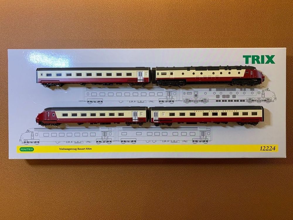 Minitrix N 12224 RAm 501 TEE SBB Digital (Neu (gemäss Beschreibung)) in Zürich für CHF 289 – mit ...