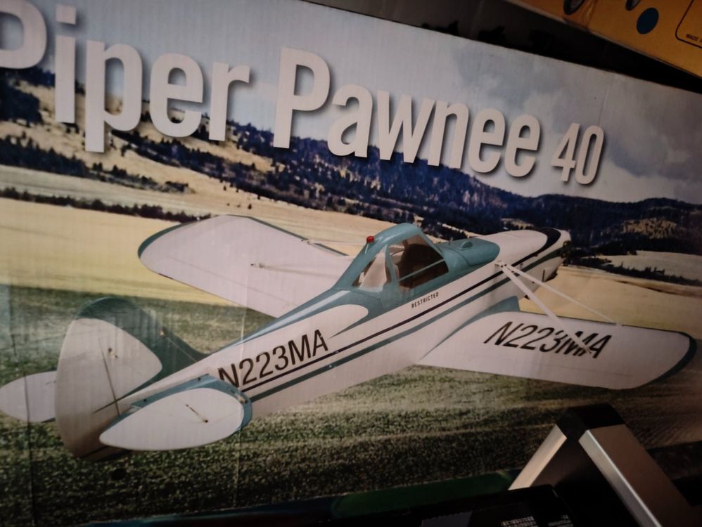 RC Flugzeug Schnellbaukasten Piper Pawnee 40 (Neu und originalverpackt ...