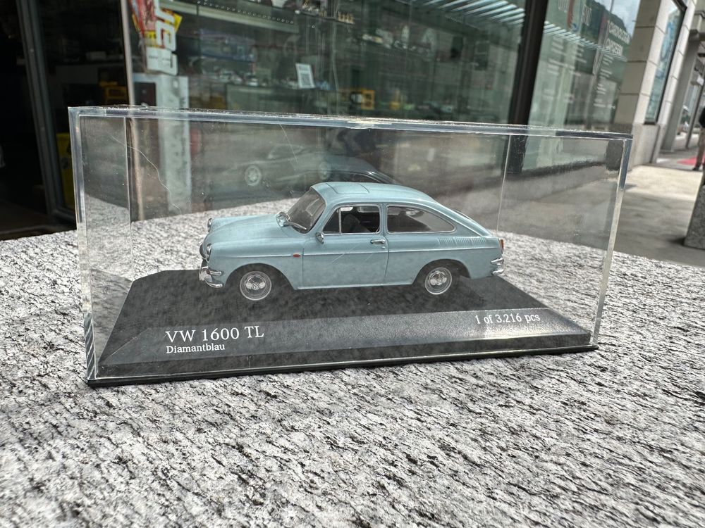 Minichamps 1:43 Volkswagen 1600 TL fastback | Kaufen auf Ricardo